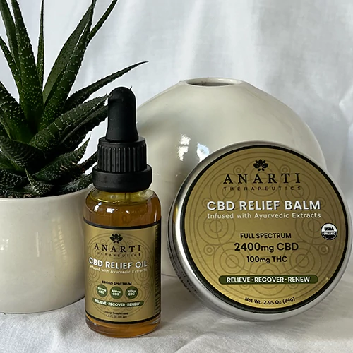 CBD Relief Oil & Balm – Anarti Therapeutics